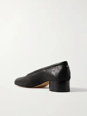 MAISON MARGIELA Tabi Ballerina Leather Pumps