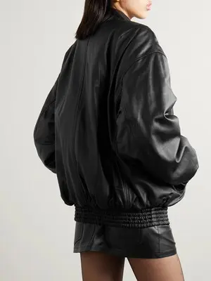 Wardrobe.NYC Leather Bomber Jacket