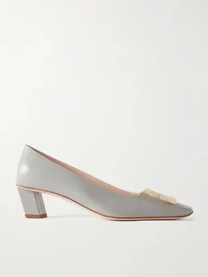 ROGER VIVIER Belle Vivier 45 Leather Pumps