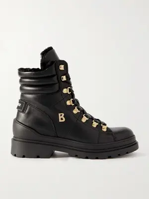 Bogner St. Moritz 9 Shearling-lined Leather Ankle Boots