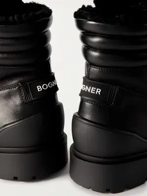 Bogner St. Moritz 9 Shearling-lined Leather Ankle Boots