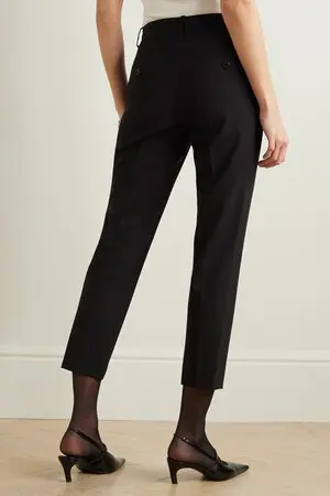 Theory Treeca 2 Cropped Wool-blend Pants