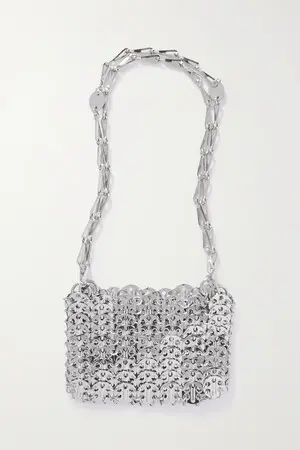 Rabanne 1969 Nano Chainmail Shoulder Bag - Silver