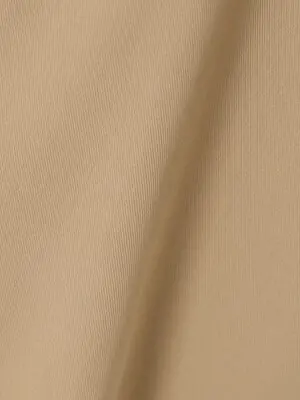 Loewe Belted Draped Cotton-twill Mini Skirt
