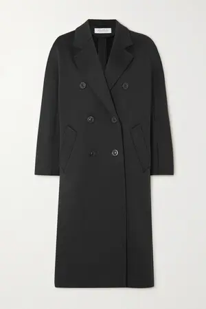 Max Mara Madame Double-breasted Woven Coat