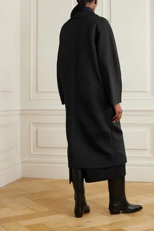 Max Mara Madame Double-breasted Woven Coat