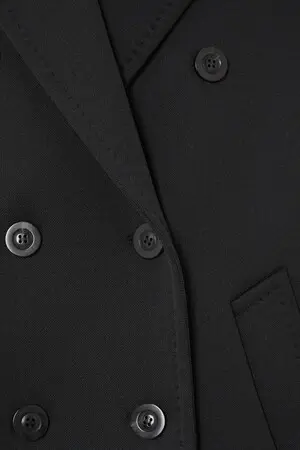 Max Mara Madame Double-breasted Woven Coat