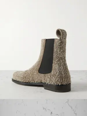 Loewe Brushed Suede Chelsea Boots
