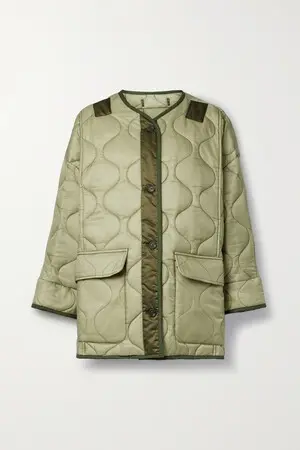 THE FRANKIE SHOP Quilted Padded Ripstop Jacket