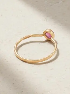 MELISSA JOY MANNING 14-karat Recycled Gold Tourmaline Ring