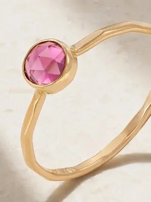 MELISSA JOY MANNING 14-karat Recycled Gold Tourmaline Ring
