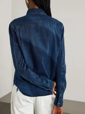 Loewe Pleated Denim Shirt