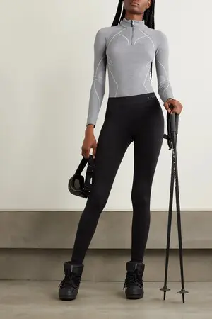 Falke Technical Stretch Wool-blend Leggings