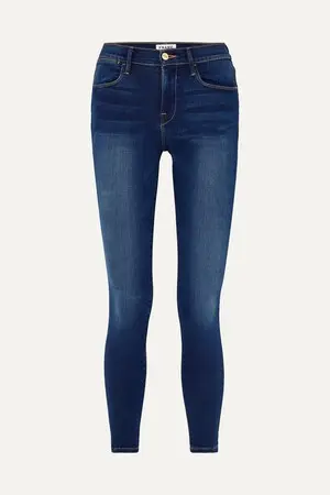FRAME Le High Skinny Jeans - Blue