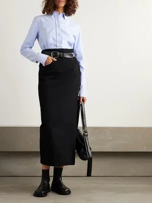Loewe Denim Midi Skirt