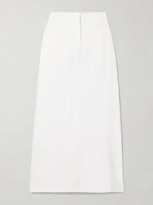 Faithfull The Brand Nelli Linen Maxi Skirt - White