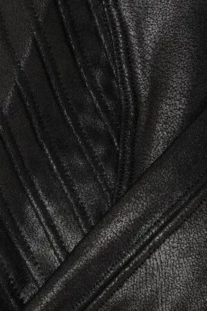 Spanx Moto Faux Stretch-leather Leggings