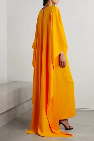 TALLER MARMO Net Sustain Eccomi Cape-effect Gown