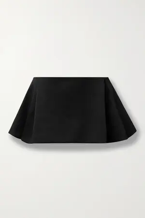 Khaite Rafla Woven Mini Skirt