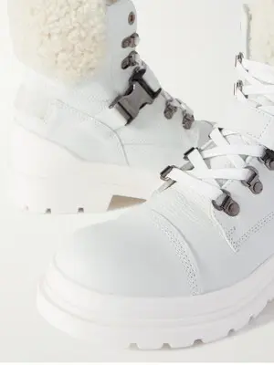 Bogner St. Moritz Buckled Shearling-lined Boots