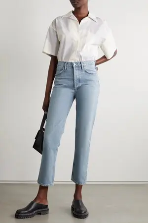 AGOLDE Fen High-rise Straight-leg Jeans