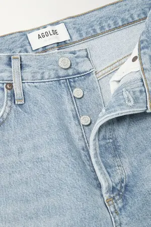 AGOLDE Fen High-rise Straight-leg Jeans