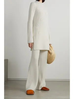 Gabriela Hearst Gloria Embroidered Cashmere Sweater