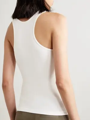 FFORME Pari Stretch-silk Jersey Racer-back Tank