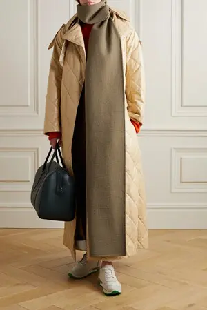THE ROW Bisbee Wool-blend Twill Scarf