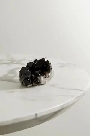 JIA JIA HOME Net Sustain Smoky Quartz Crystal Cluster - Gray