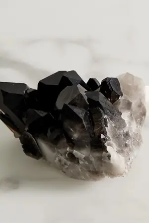 JIA JIA HOME Net Sustain Smoky Quartz Crystal Cluster