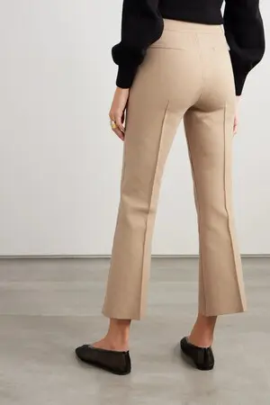 HIGH SPORT Kick Cropped Flared Pants