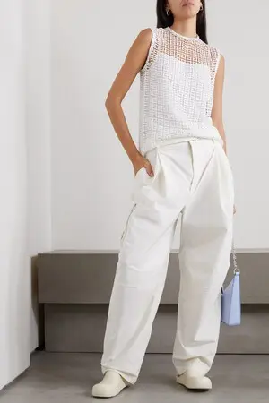 Givenchy Guipure Lace Top