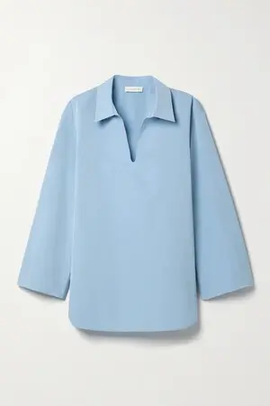 Lafayette 148 New York Cotton-sateen Top