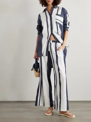 LEMLEM Mariam Striped Cotton Shirt