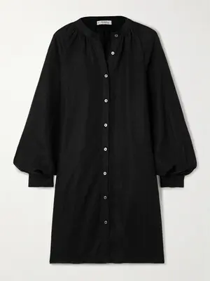 LEMLEM Meaza Belted Mini Dress - Black