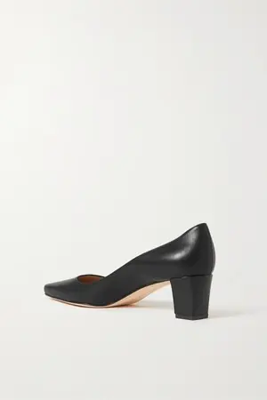 Manolo Blahnik Okkatopla 50 Leather Pumps