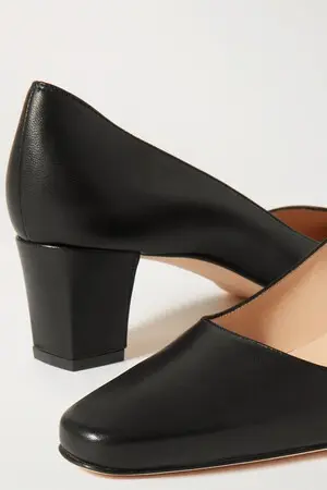 Manolo Blahnik Okkatopla 50 Leather Pumps