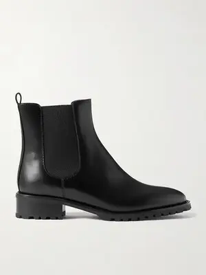 Manolo Blahnik Chelata 30 Leather Chelsea Boots