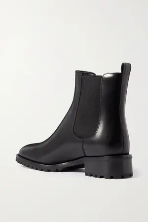 Manolo Blahnik Chelata 30 Leather Chelsea Boots