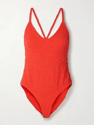 Mara Hoffman Emma Recycled Swimsuit - Red