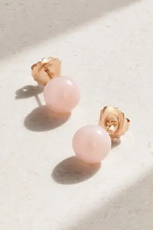 Irene Neuwirth Large Gumball Opal Earrings - Gold