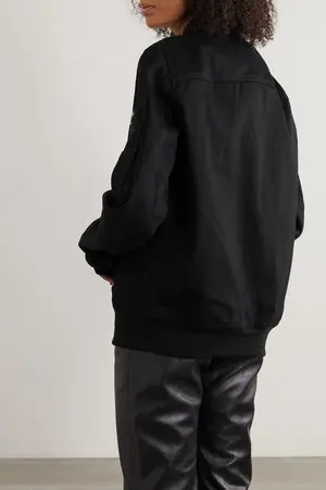 Rick Owens Flight Denim Bomber Jacket