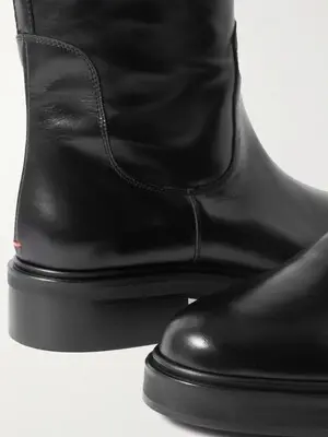 AeydĒ Henry Leather Knee Boots