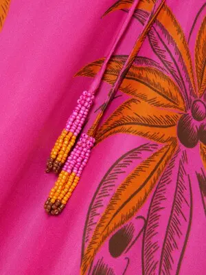 Farm Rio Beach Forest Printed Lenzing™ Ecovero™ Maxi Dress