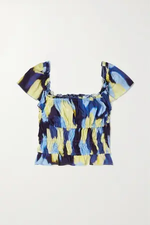 Altuzarra Darcey Printed Top