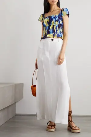 Altuzarra Darcey Printed Top