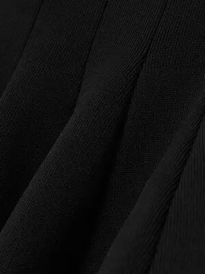 Altuzarra Simone Off-the-shoulder Ribbed-knit Peplum Top