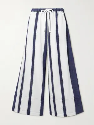LEMLEM Desta Striped Cotton Pants