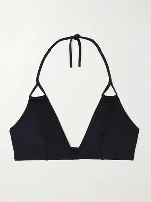 ERES Java Remix Knotted Halterneck Bikini Top